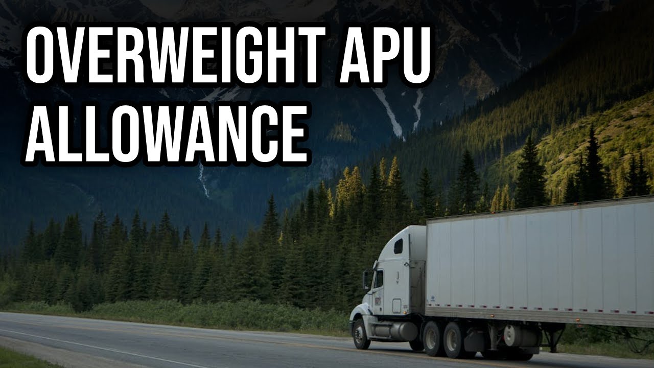 Overweight Allowances for APU - YouTube