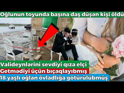 Bəyin atası toyda faciəvi şəkildə öldü - Başına daş düşdü