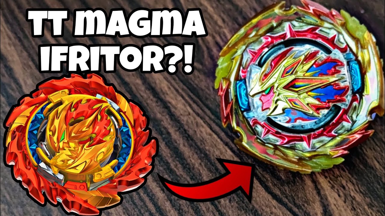 Beyblade Burst : Magma Ifrit EVOLVES AND BATTLES STRONG BEYBLADES - YouTube