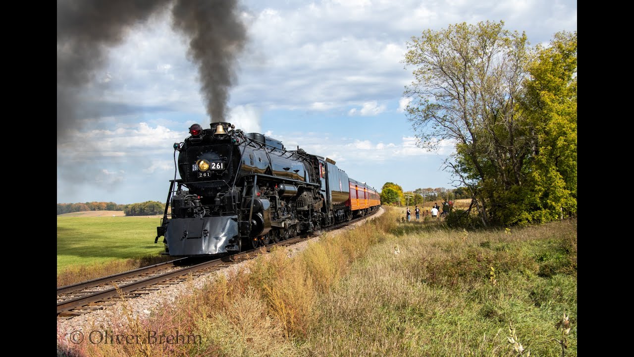 Milwaukee Road 261 - Gourmet Express on the TC&W (10/1-2/2022) - YouTube