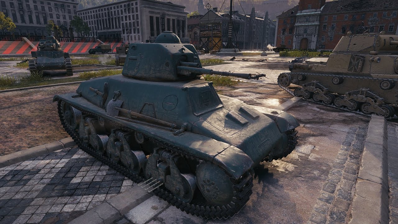 World of Tanks Hotchkiss H35 - YouTube