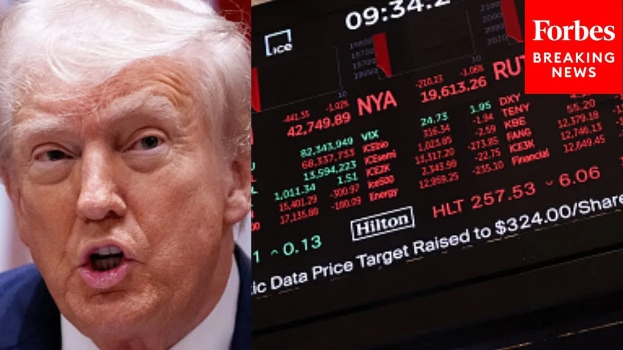 'it's To Be Expected': Trump Shares His Response To Stock Market Plunge ...