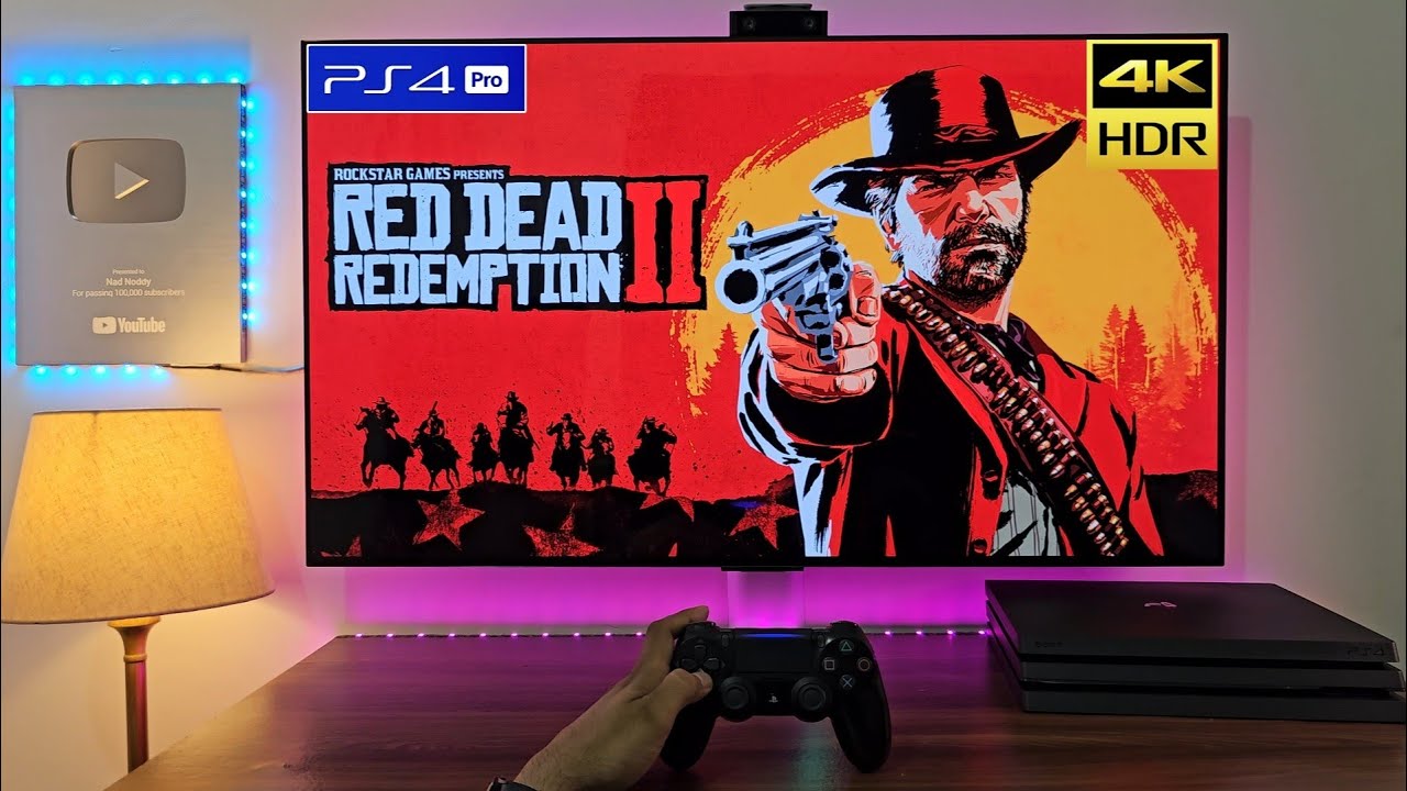 Red Dead Redemption II (PS4 PRO) 4K HDR Gameplay - YouTube