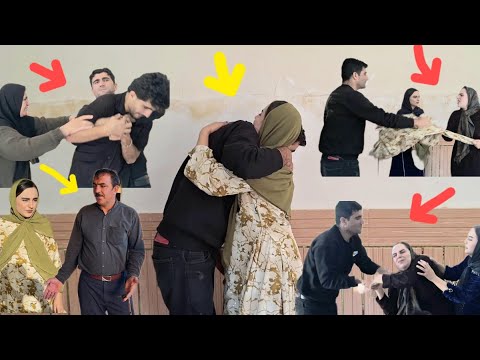 Zahra and Ramin separated by Ramin's ex-wife and brother Armin.