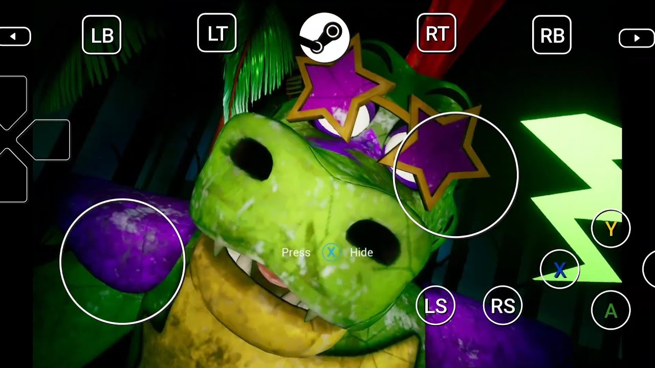 FNAF Security Breach PC Game On Mobile Smartphone - Android Gameplay ...