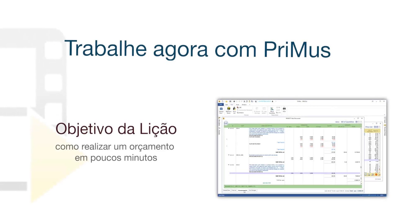 Vídeo Tutorial de PriMus - Trabalhe agora com PriMus - ACCA software ...