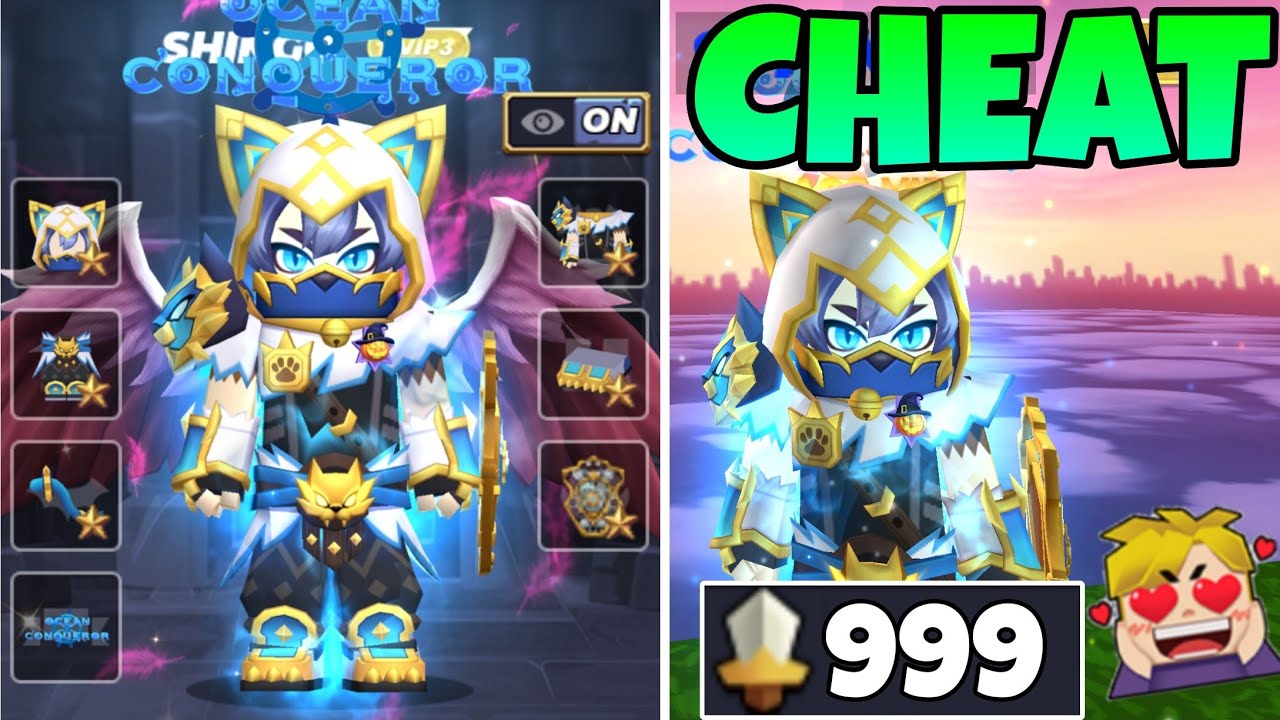 THE MOST OVERPOWERED F2P SET in Skyblock Blockman go 💪 - YouTube