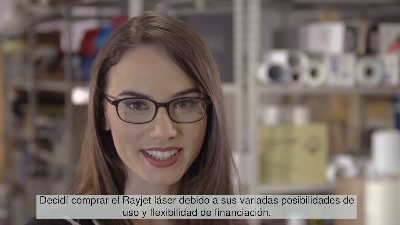Rayjet 50 - Grabadora y cortadora láser compacta - YouTube