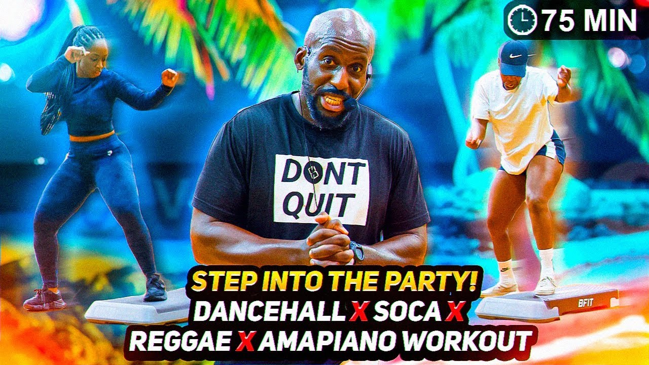 STEP INTO THE PARTY! 🔥 DANCEHALL X SOCA X REGGAE X AMAPIANO WORKOUT ...