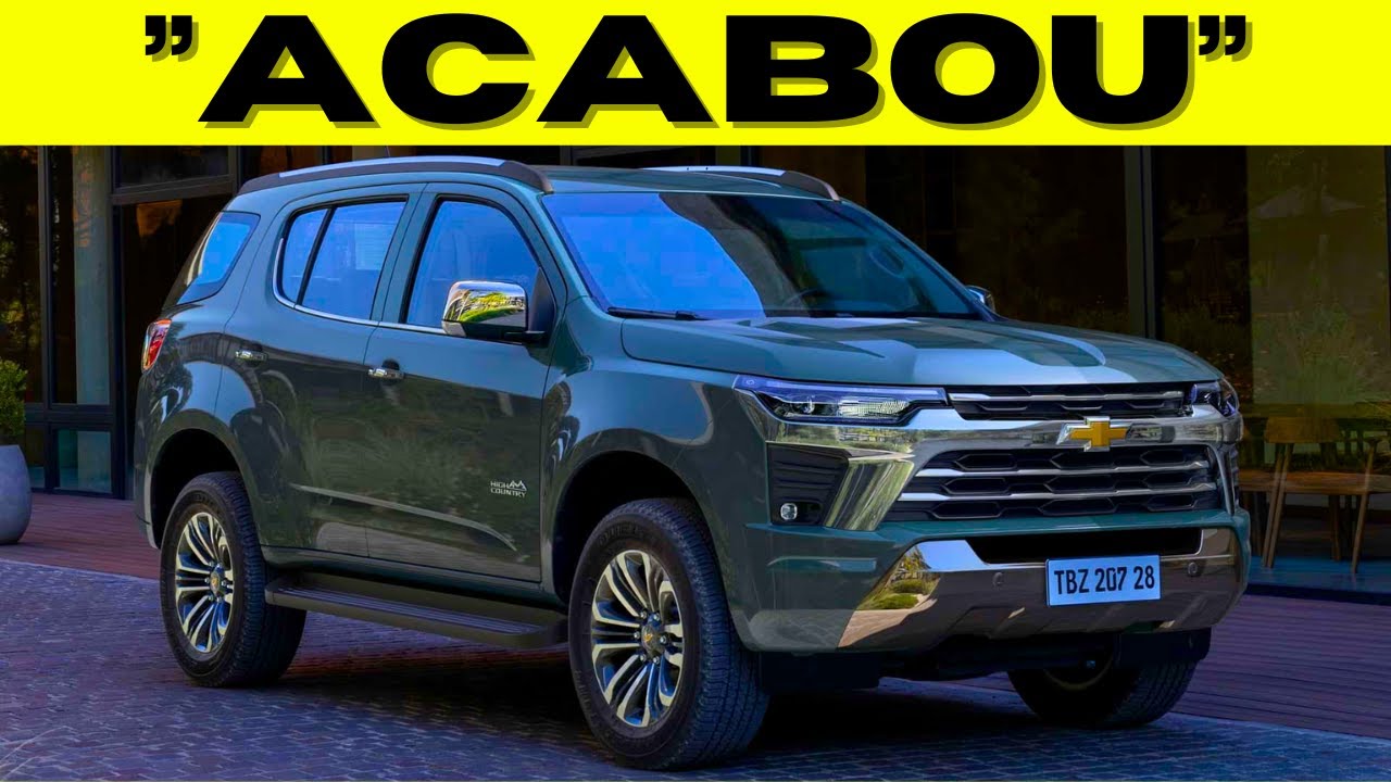 NOVO CHEVROLET TRAILBLAZER 2025 REVELADO | NOVO JEEP COMPASS BLACKHAWK ...