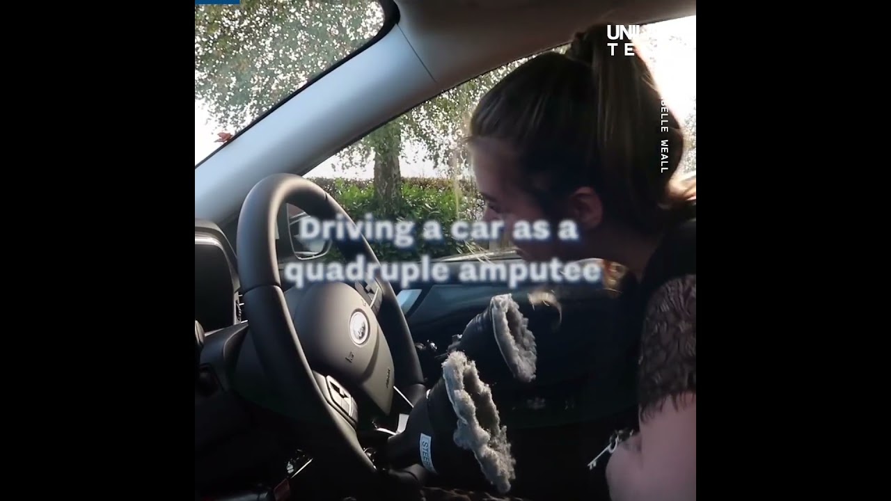 Driving a Car as A Quadruple Amputee - YouTube