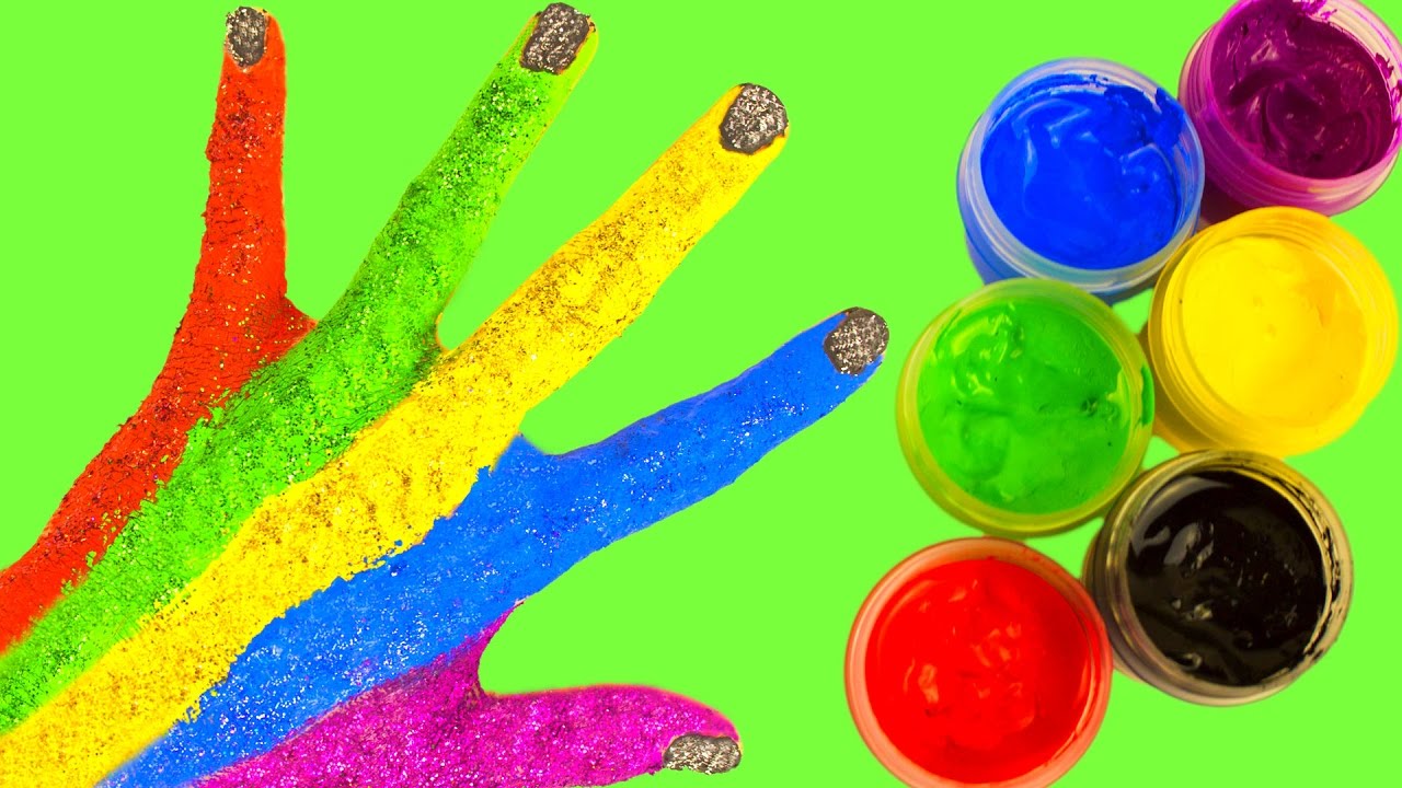 Learn Colors with Body Paint - YouTube