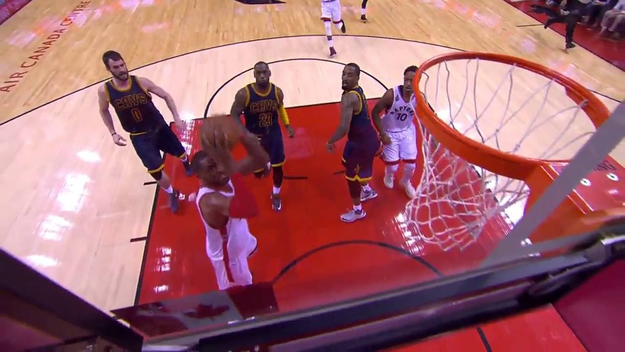 Patrick Patterson Fast Break Dunk Game 6 ECF NBA Playoffs Cleveland ...