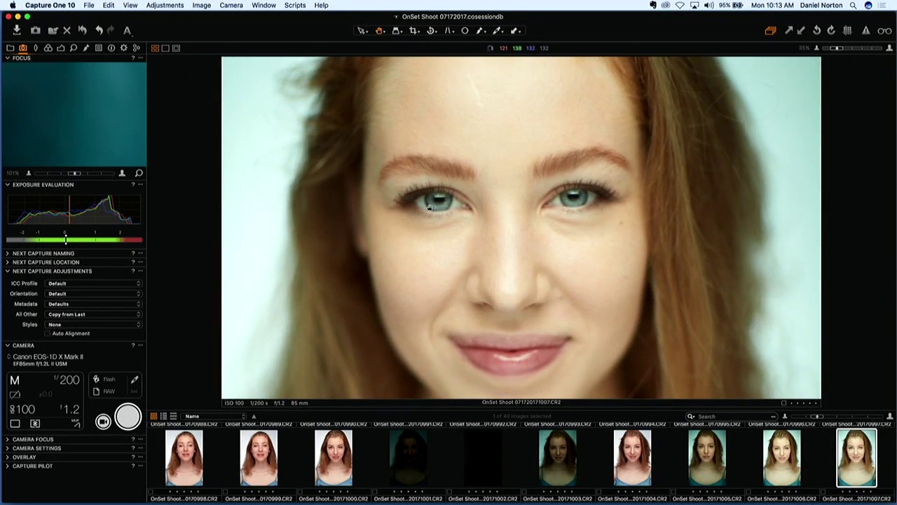 Shallow Depth of Field Portraits OnSet ep.141 LIVE - YouTube
