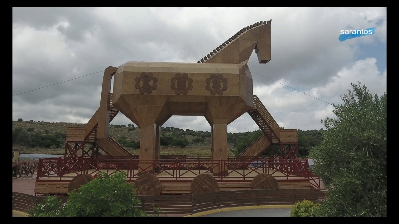 Ο ΔΟΥΡΕΙΟΣ ΙΠΠΟΣ της Κρήτης / "TROJAN HORSE"/ 4k drone footage - YouTube