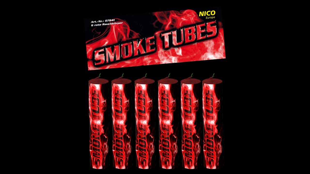 NICO Europe - Smoke Tubes, rot - YouTube