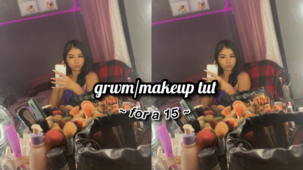 grwm/makeup tutorial ~for a quince - YouTube