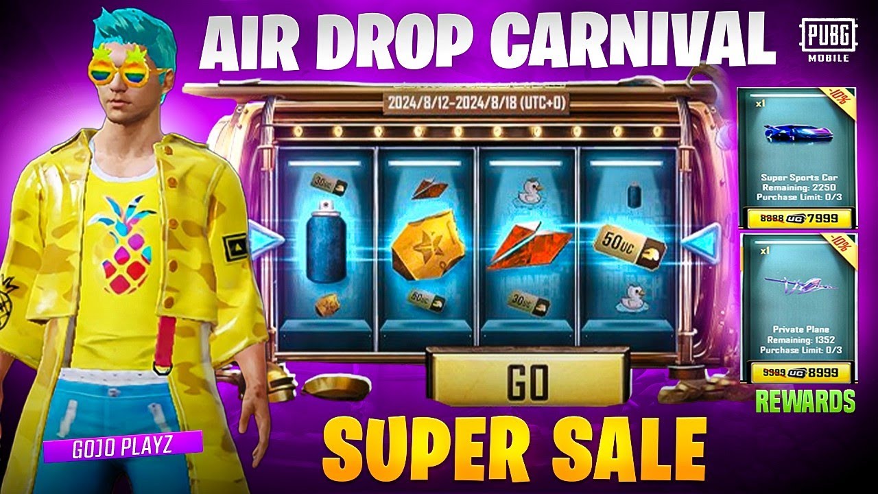 Air Drop Carnival Super Sale Event | Air Drop Carnival Radeem Code ...