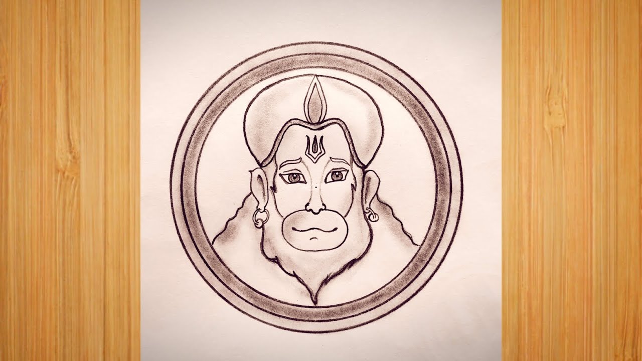 Hanumanji Drawing Tutorial | The legend drawing | The Real Super Hero ...