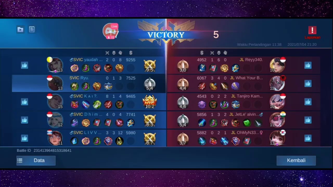 FINAL & BRONZE MATCH - BIG FUN MATCH S17 MLBB BY MBL ORGANIZER - YouTube