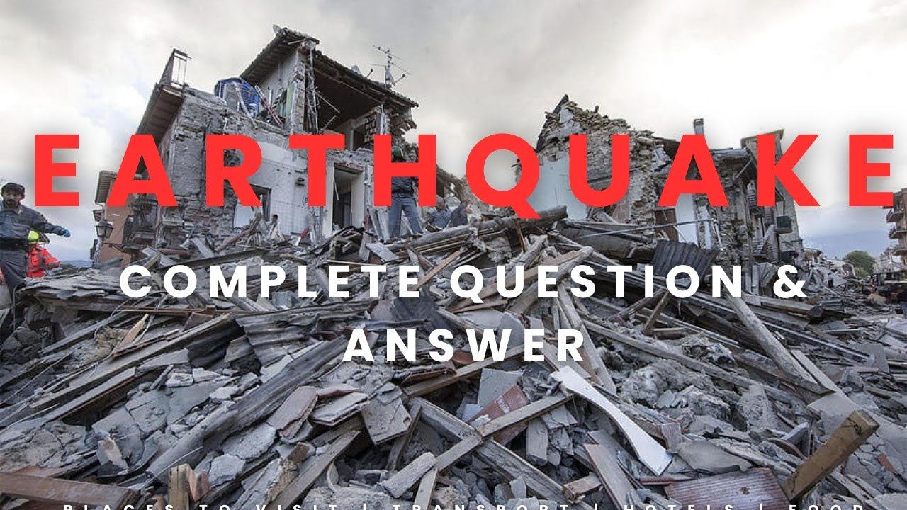 EARTHQUAKE Question And Answer By Mukesh Sir @technicalmukeshrajtech ...