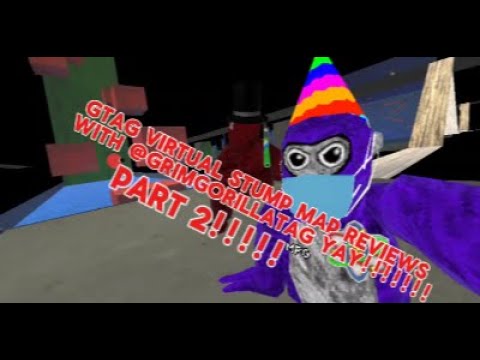 Reviewing gtag virtual stump maps with part 2 @GrimGorillaTag - YouTube