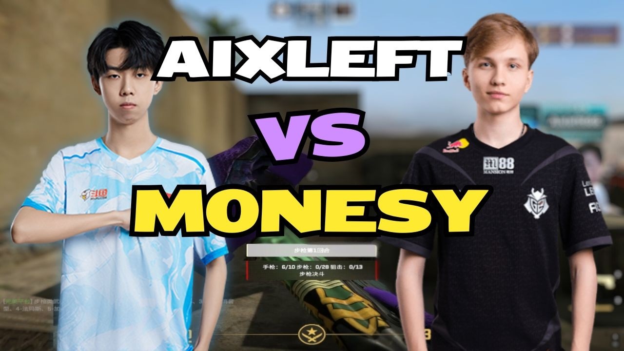 Pero_AixLeft VS G2_m0NESY in CS2 1v1 | PUBG Pro vs CS Pro - YouTube