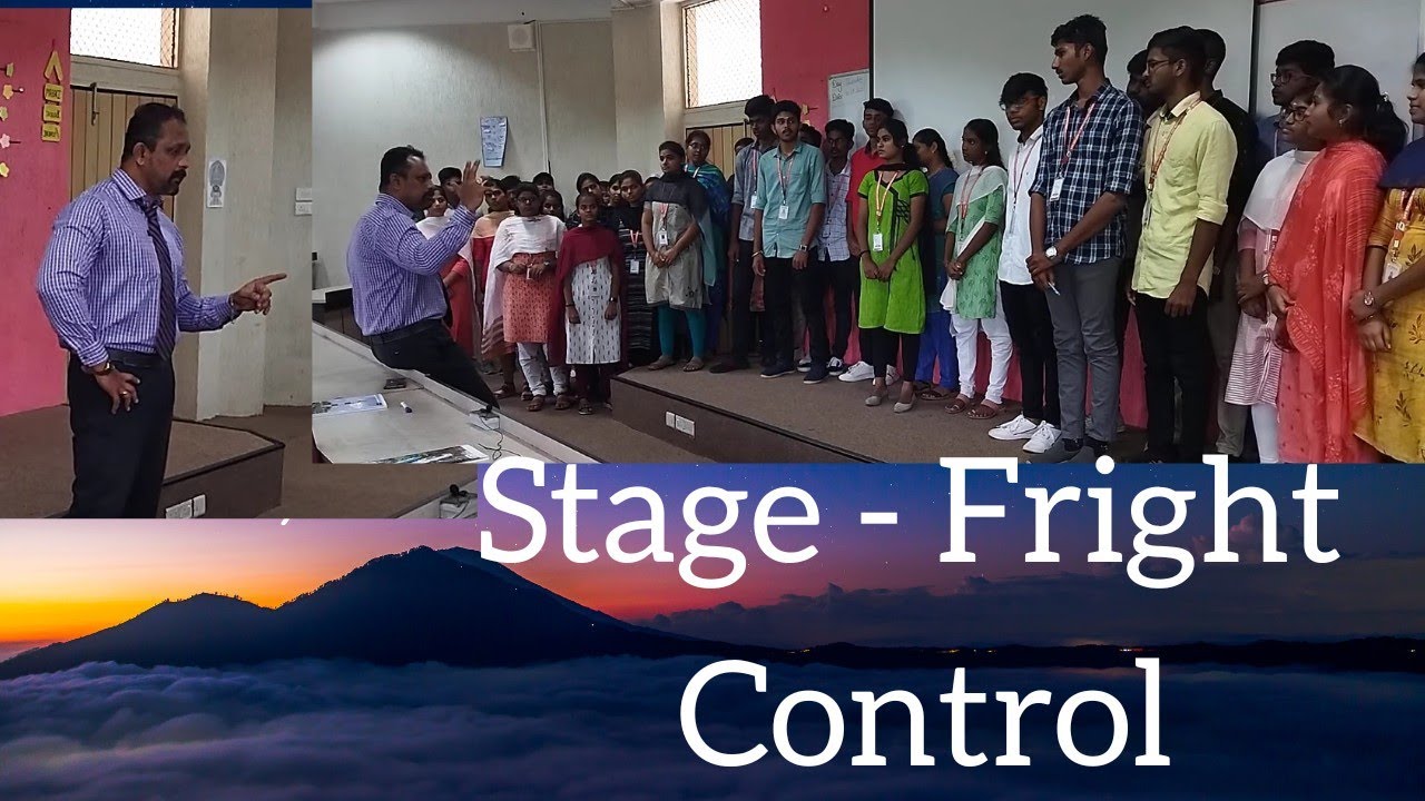 How to Take Control of Stage Fear | College Students Motivation | CBT ...