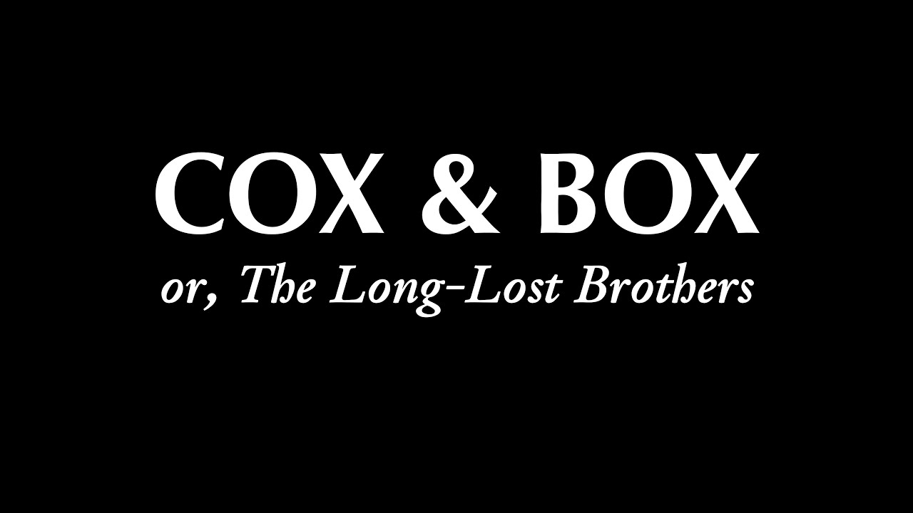 Cox and Box - YouTube