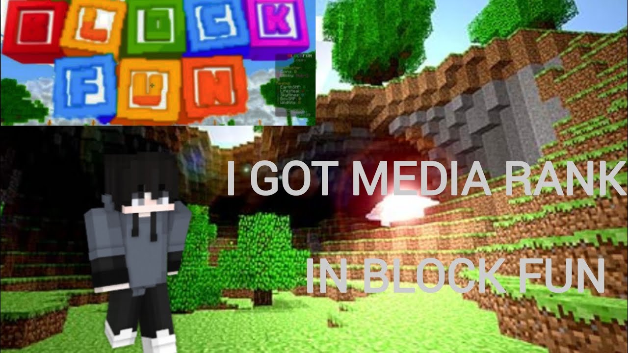 i got media rank in block fun smp | minecraft #blockfun #media - YouTube