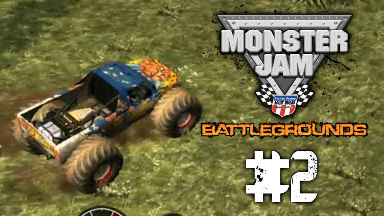 Monster Jam Battlegrounds Ep. 2 - TIME TRAVEL - YouTube