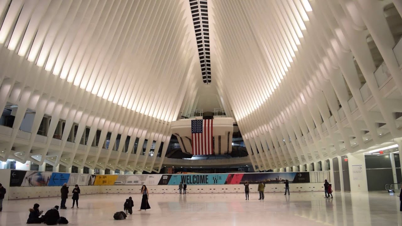 Tour of the World Trade Center Transportation Hub Oculus - YouTube