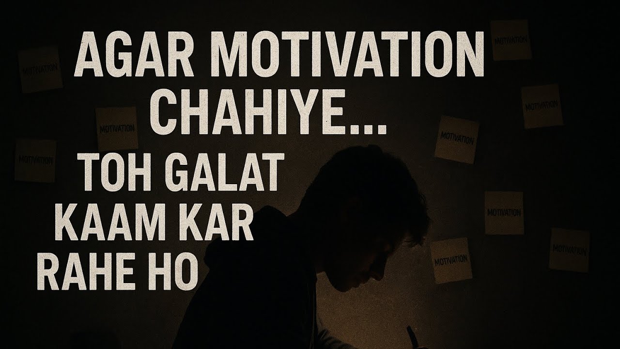 Motivation Is a Lie || The Truth Every Student Must Hear | - YouTube