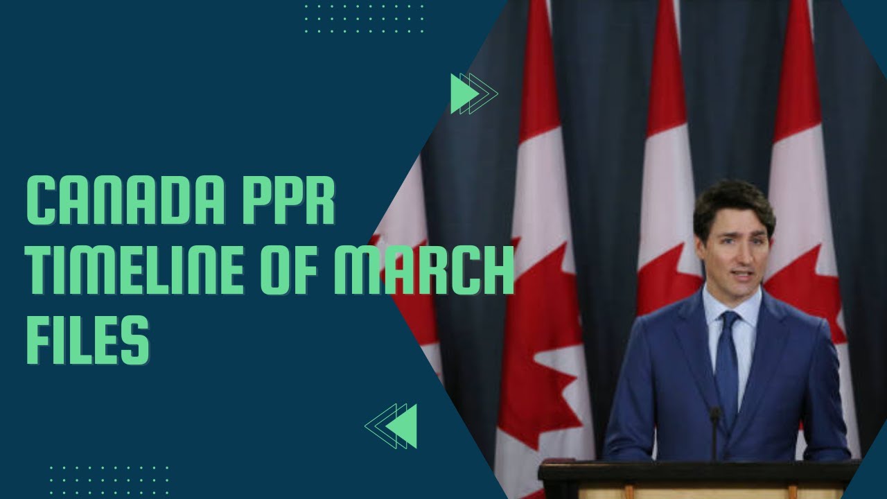 Canada PPR Timeline of recent visa files - YouTube