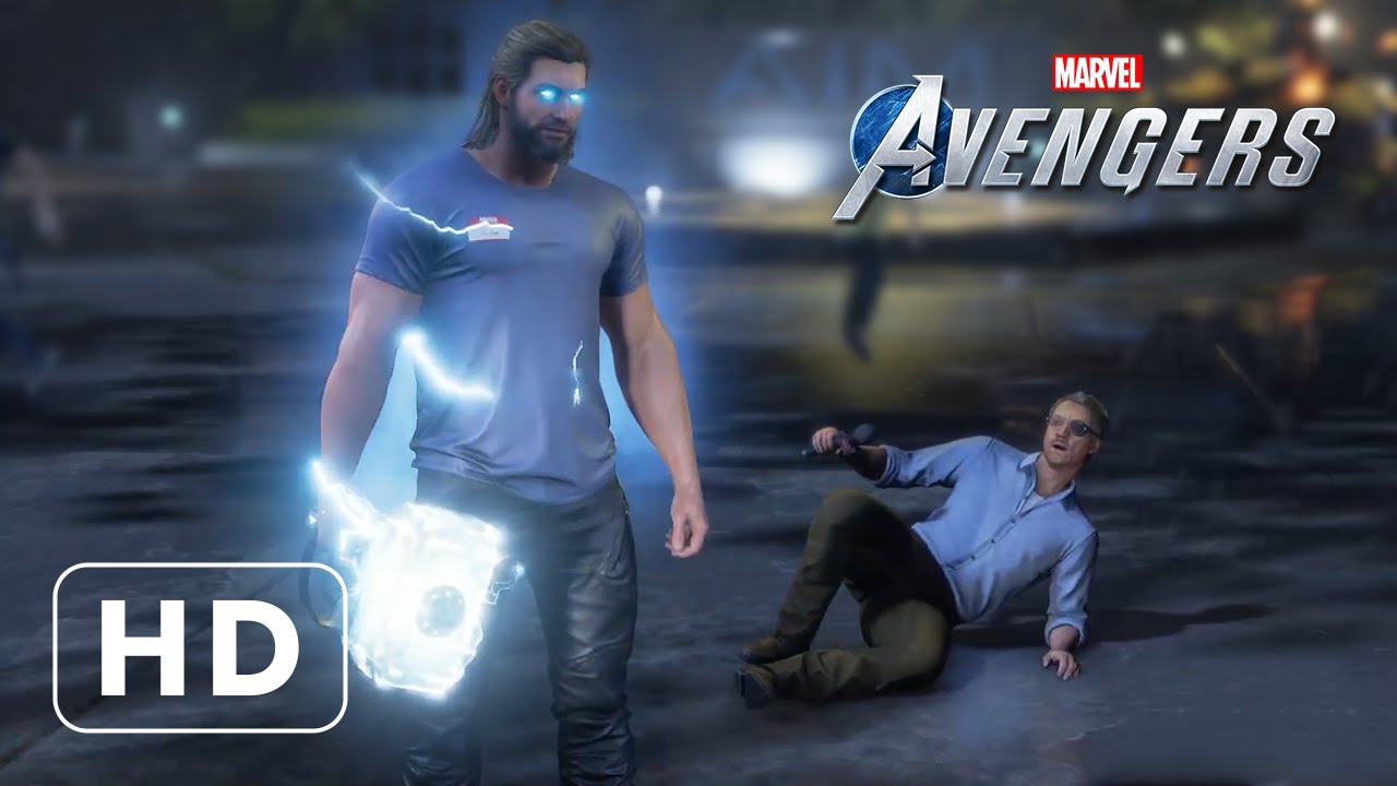 Thor Returns To Earth and Saves Everyone | Marvel's Avengers 2020 - YouTube