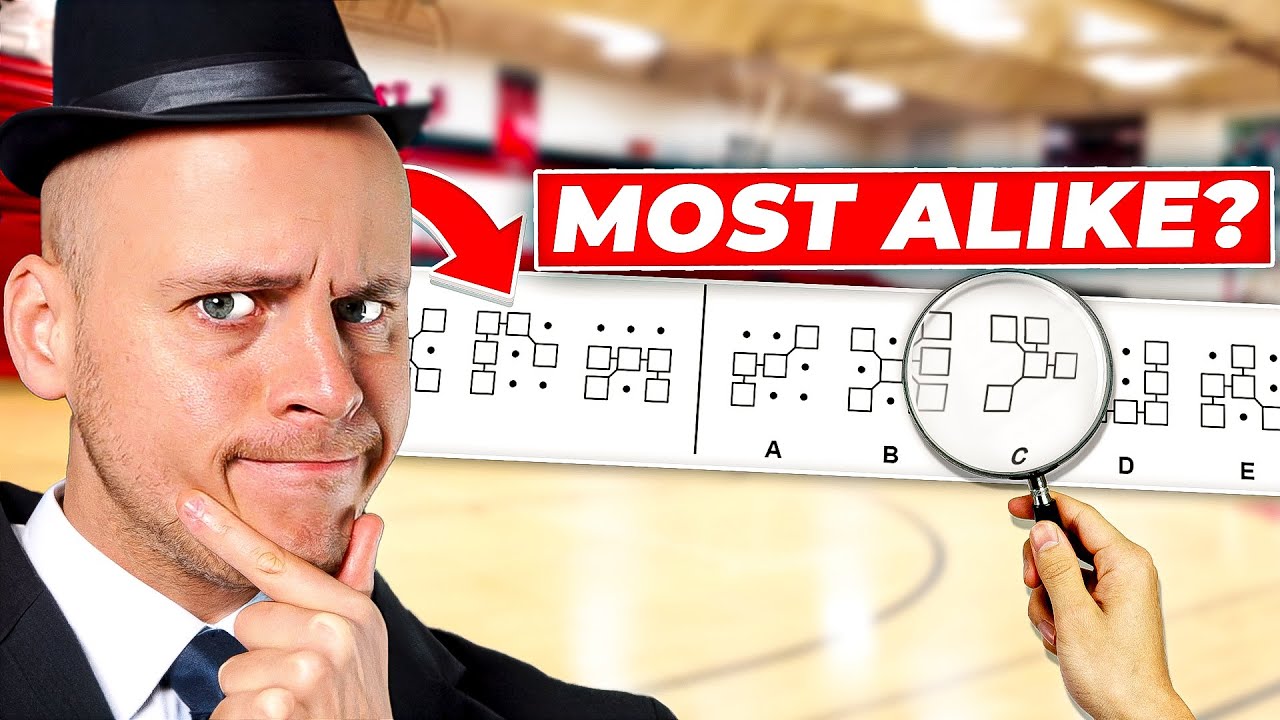 SMASH these 11+ Non-verbal Reasoning questions: 'most alike' - YouTube