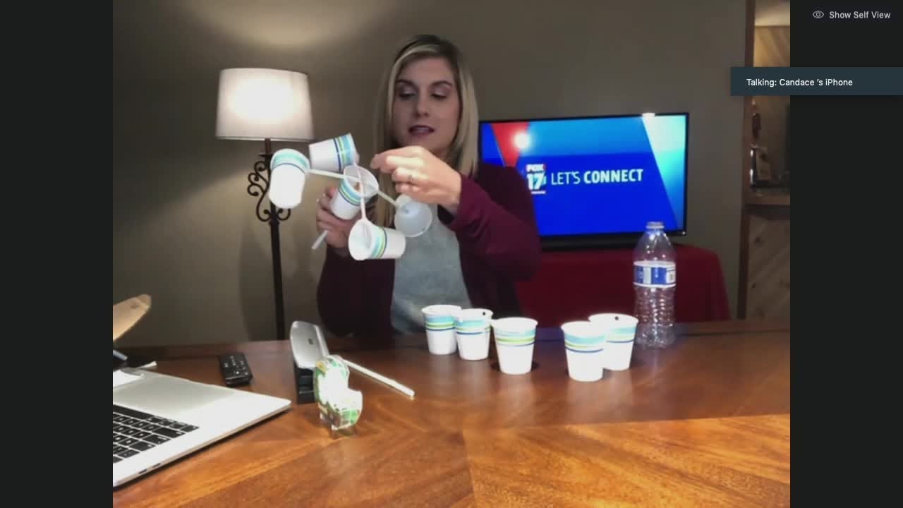 Weather experiment learning wind speed - YouTube
