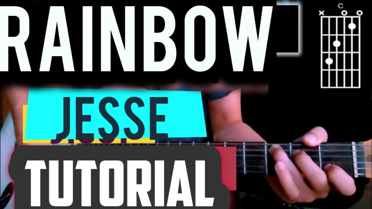 Jesse® - Rainbow - easy CHORDS GUITAR TUTORIAL - YouTube