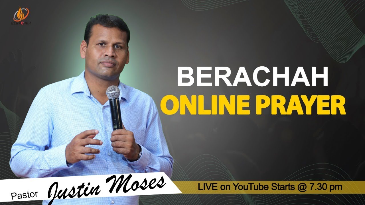 Pr.Justin Moses | Prayer | COVID19 | Day-70 - YouTube