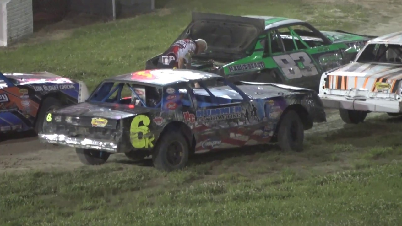 Eagle Raceway Hobby Stock Feature June 3, 2017 - YouTube