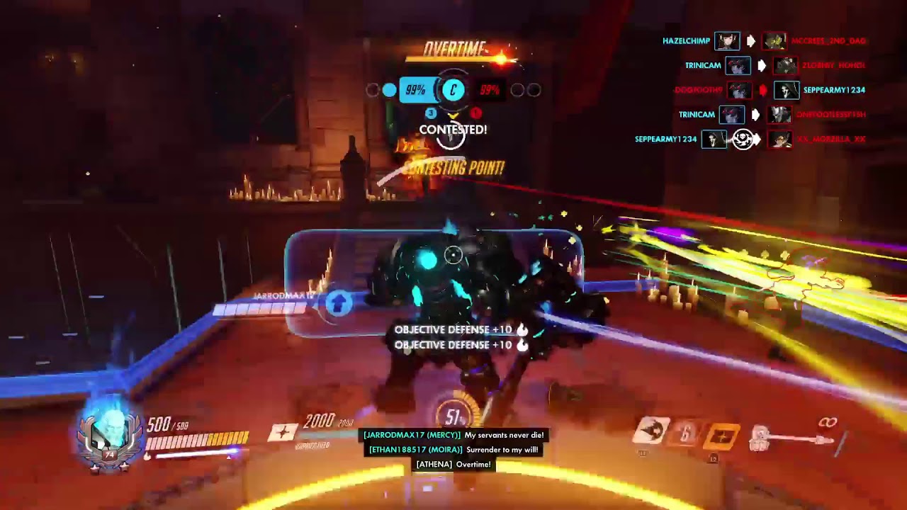 Overwatch quickplay support|tank role - YouTube