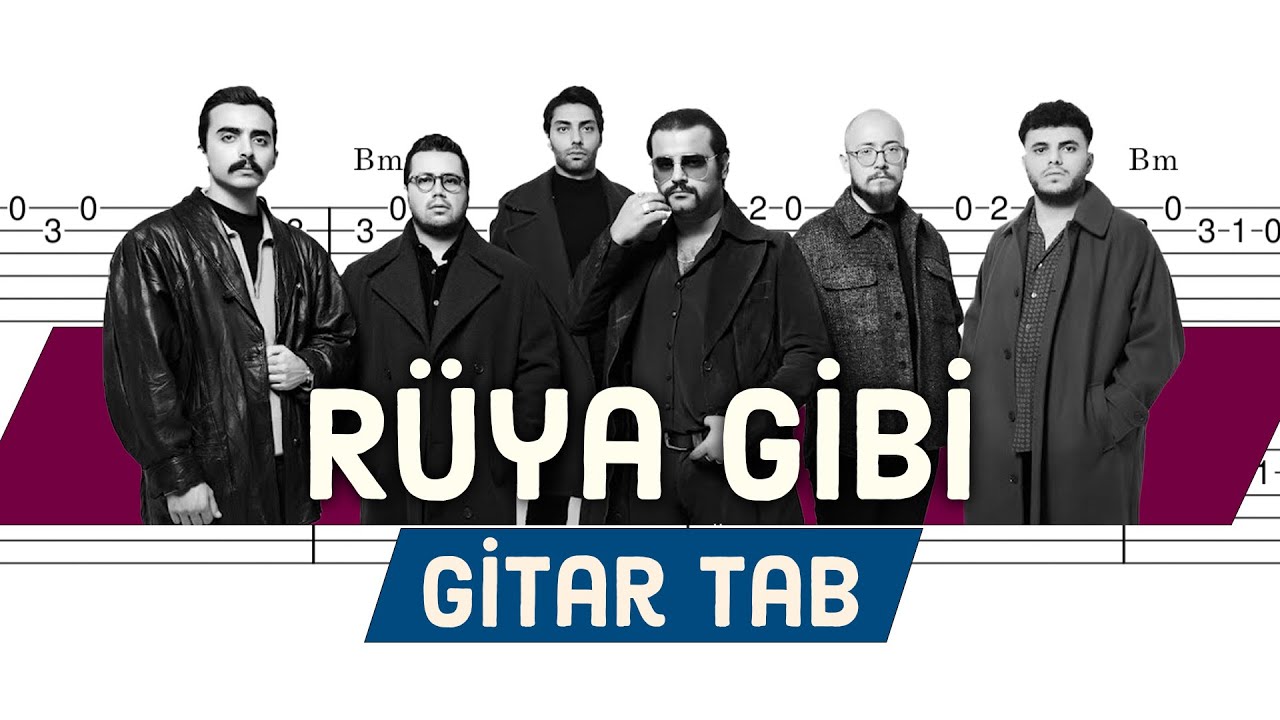Rüya Gibi (Dedublüman & Mavzer Tabancas) - Gitar Tab - YouTube