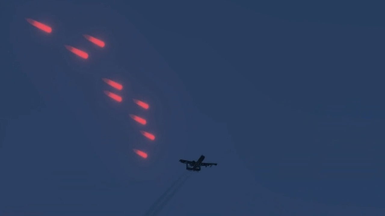 Flare フレア Phalanx ファランクス CRAM C-RAM GAU8 CIWS シウス アヴェンジャー - YouTube