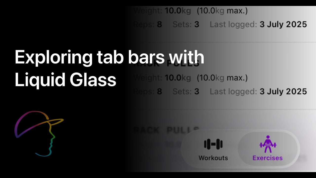 Exploring Liquid Glass tab bars on iOS 26 - YouTube