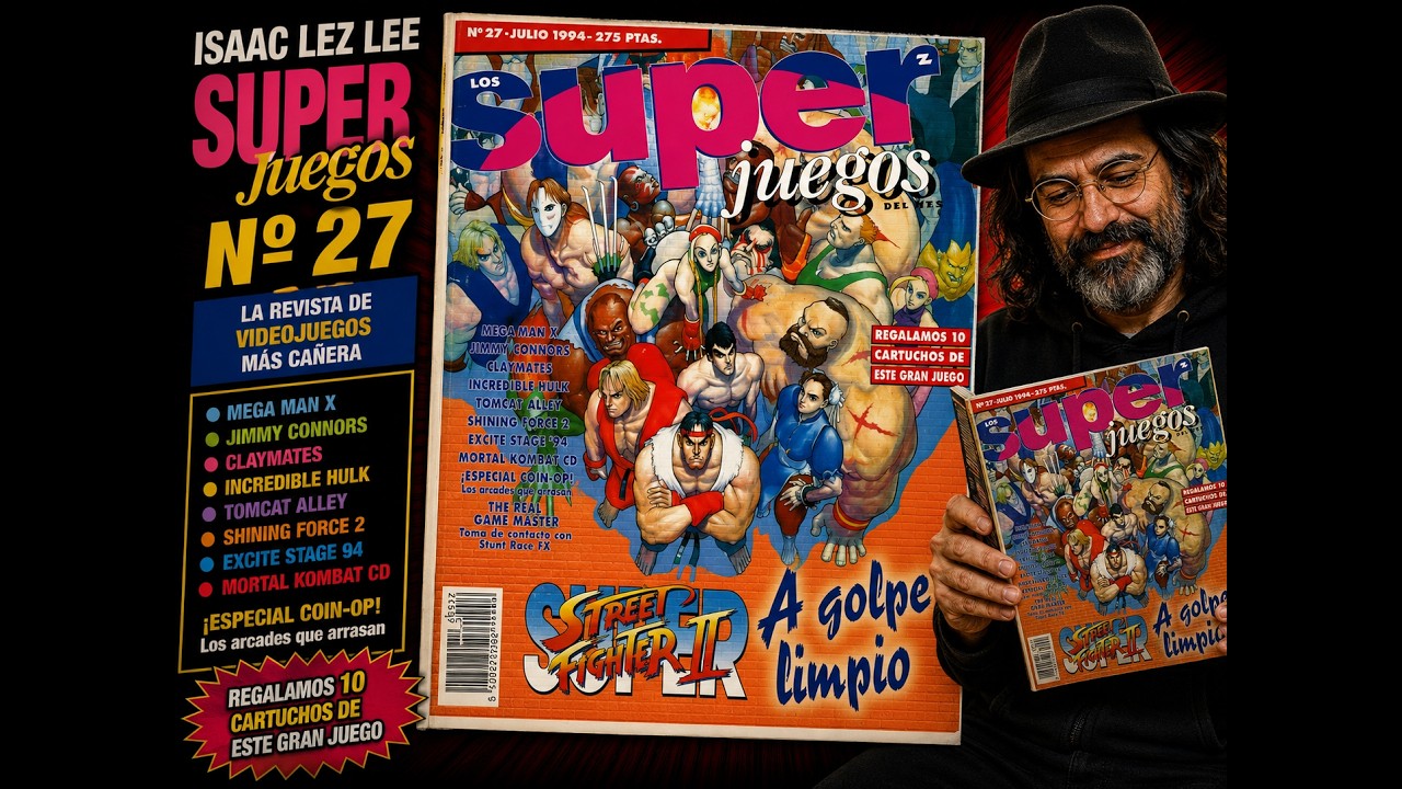 Isaac Lez lee Super Juegos nº27 | Super Street Fighter II a golpe ...