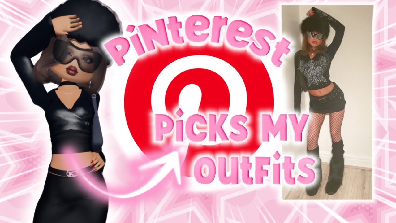 ONLY Using PINTEREST OUTFITS In Dress To Impress (I WON 1ST PLACE?!?😱😱 ...