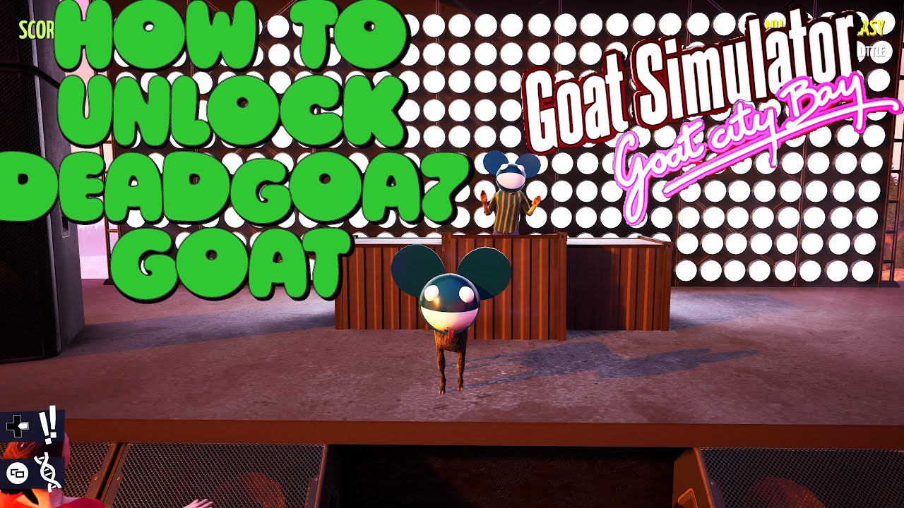 Goat Simulator Remastered 2024 ~ How To Unlock DEADGOA7 GOAT ~ Goat ...