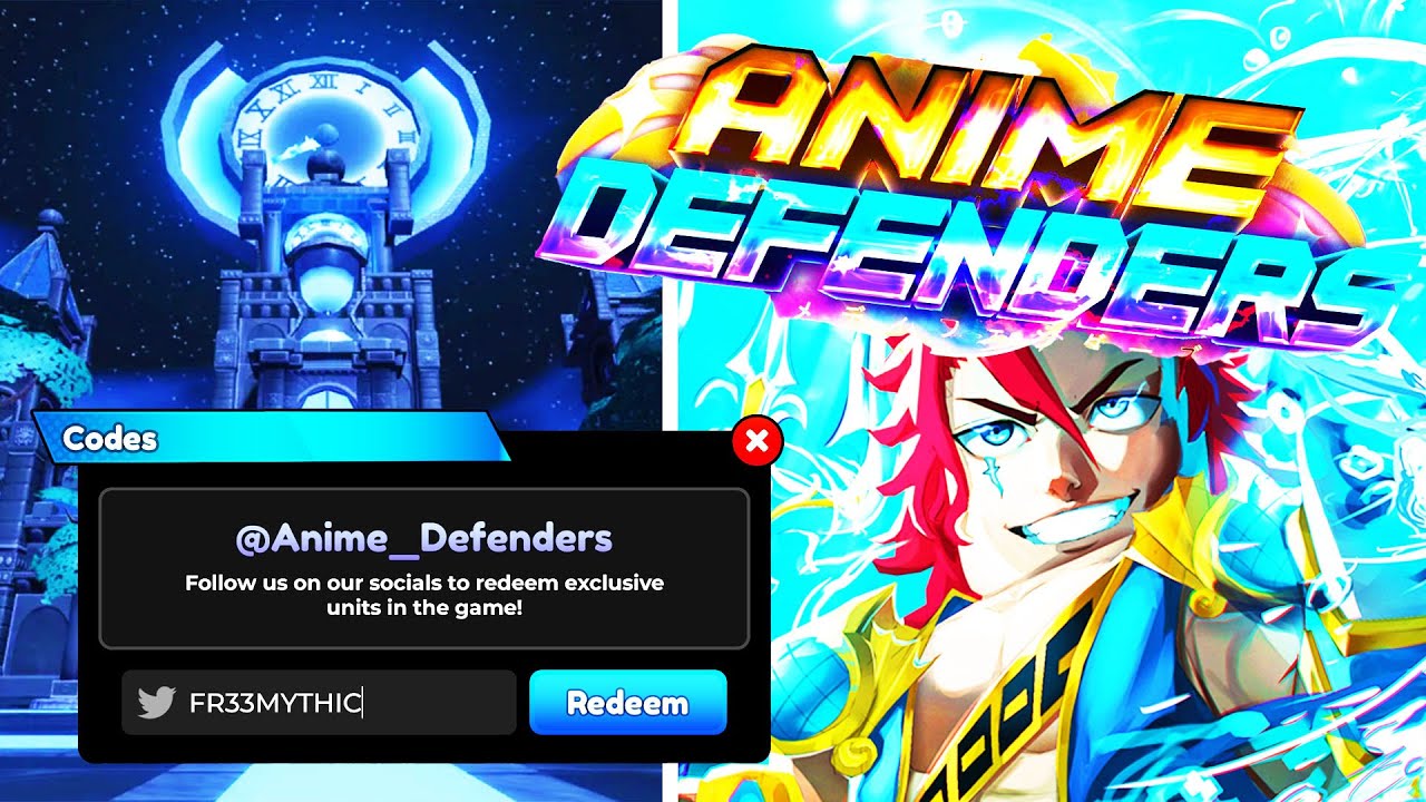 Roblox Anime Defenders - NEW UPDATE 5 (All Codes, Battlepass, and Items ...