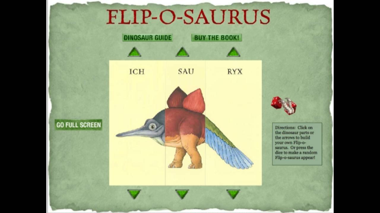 Flip-O-Saurus App - YouTube