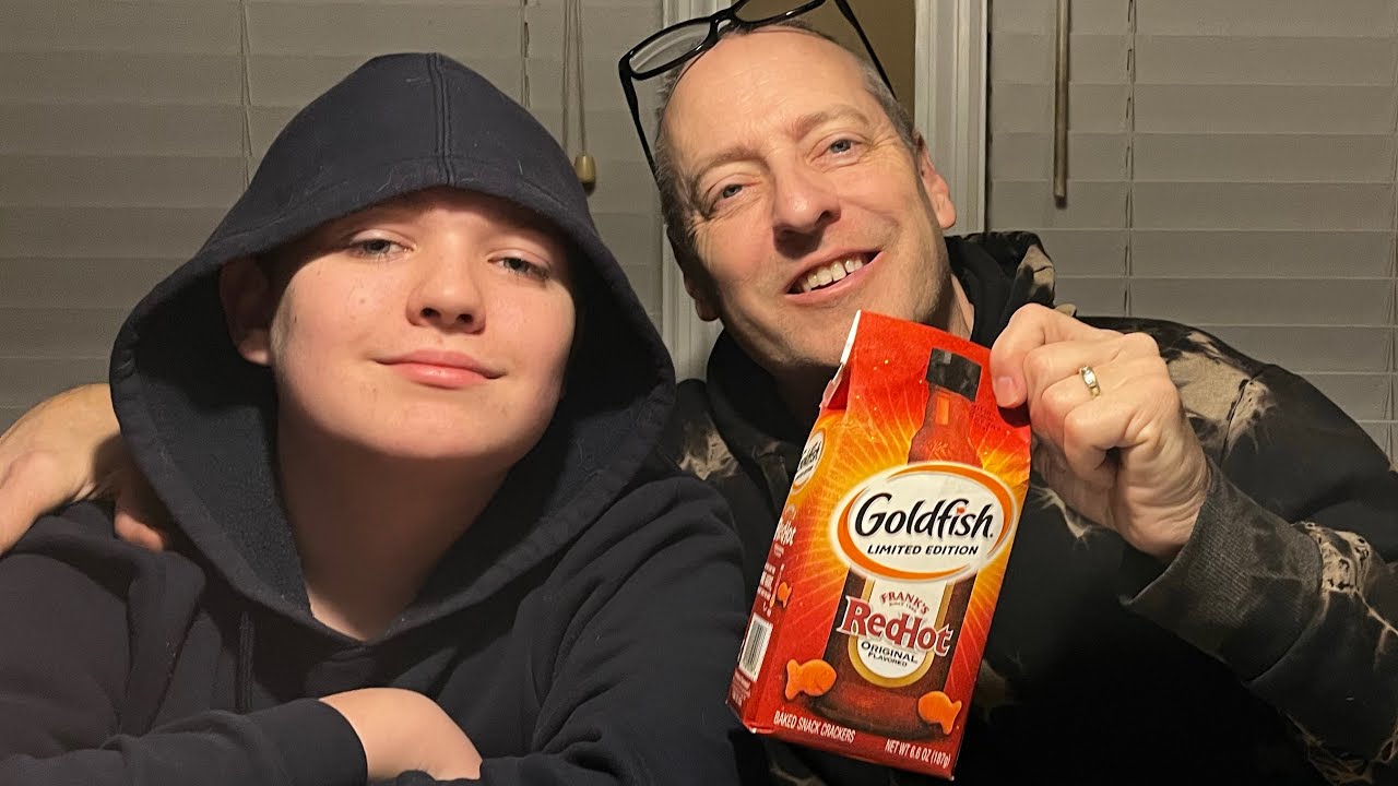 Frank's Red Hot Goldfish Taste Test - YouTube